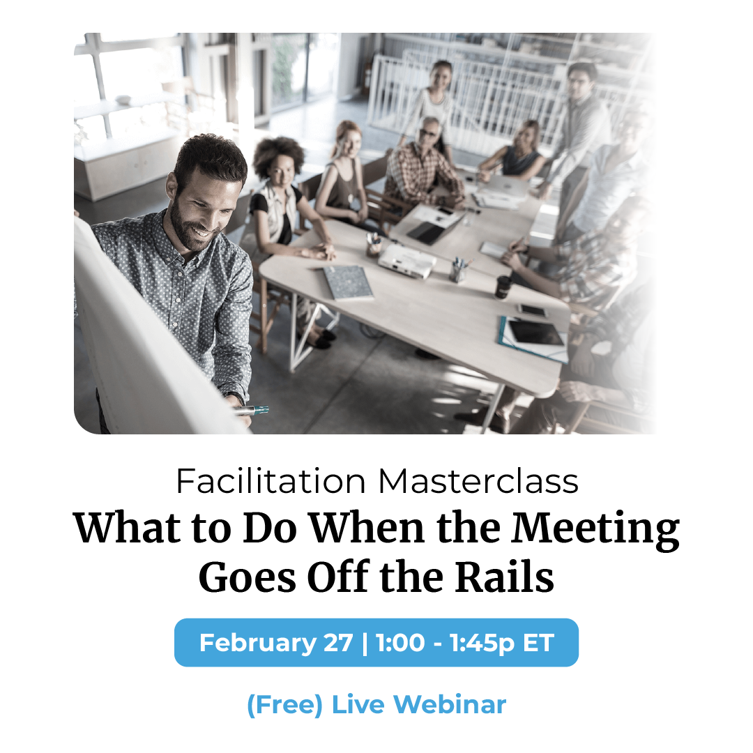 Facilitation Masterclass - Agenda Building Demo | Live Webinar